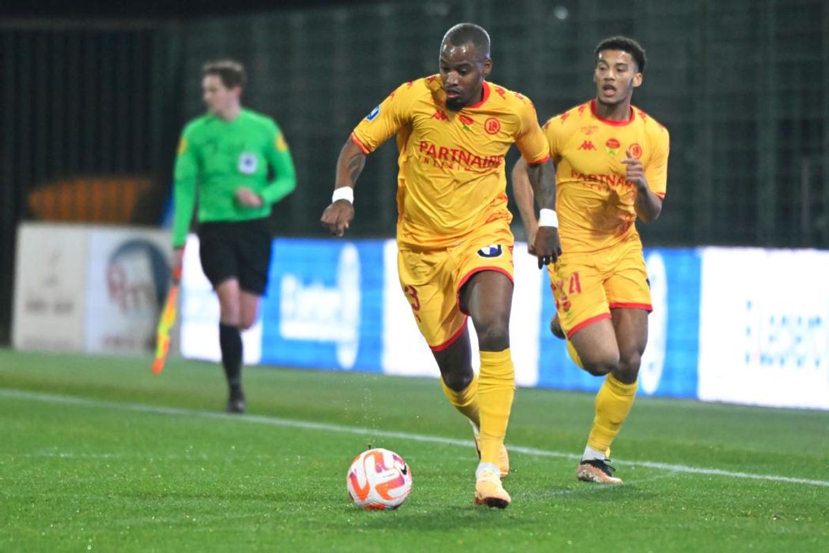 Football : l'attaquant de l'US Orléans Kévin Fortuné buteur avec la ...