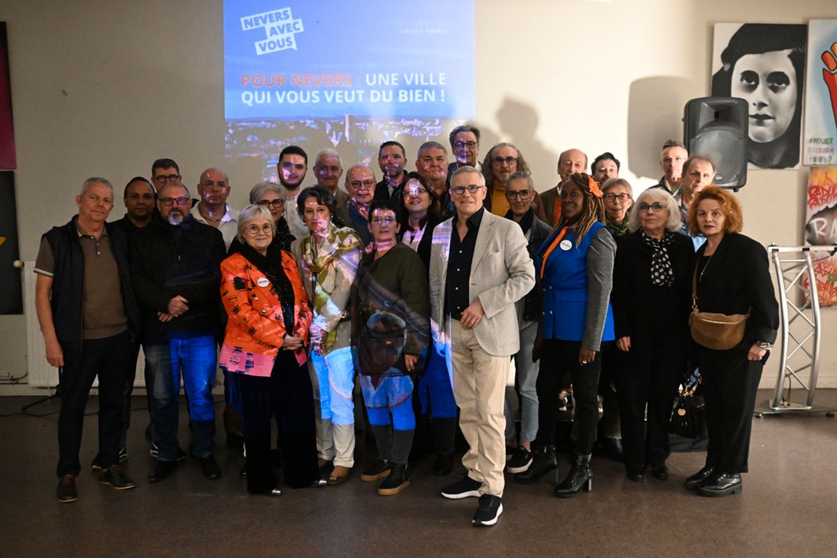 Nevers avec vous, sa liste et son programme ont été dévoilés par Xavier ...