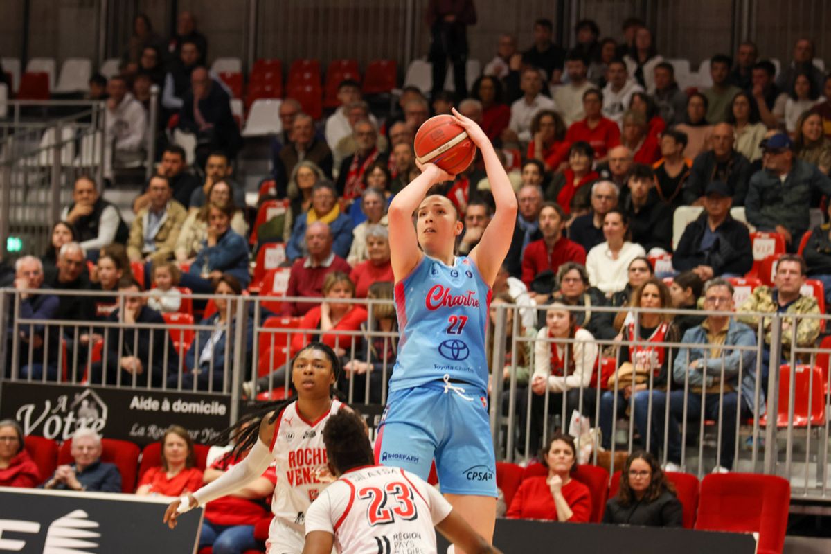 Wonderligue (play-downs) : le C'Chartres MBF gagne à La Roche Vendée et reste en vie - L’Écho ...