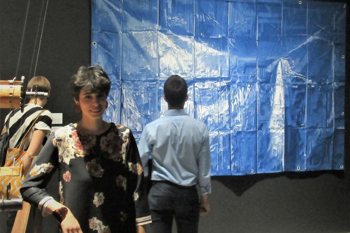 « Bleue », première tapisserie de Marie Sirgue, s’expose - La Montagne