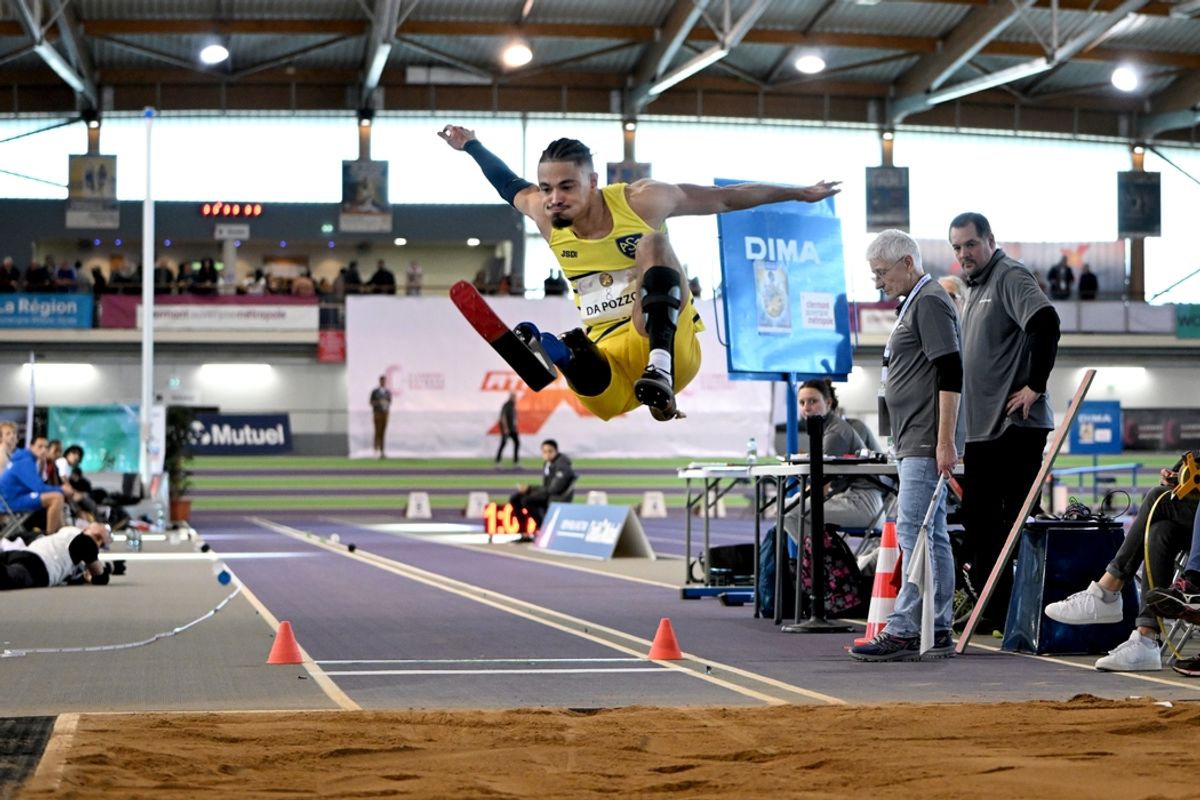 Flavio Da Pozzo saute à Albi pour une sélection aux Jeux Paralympiques ...