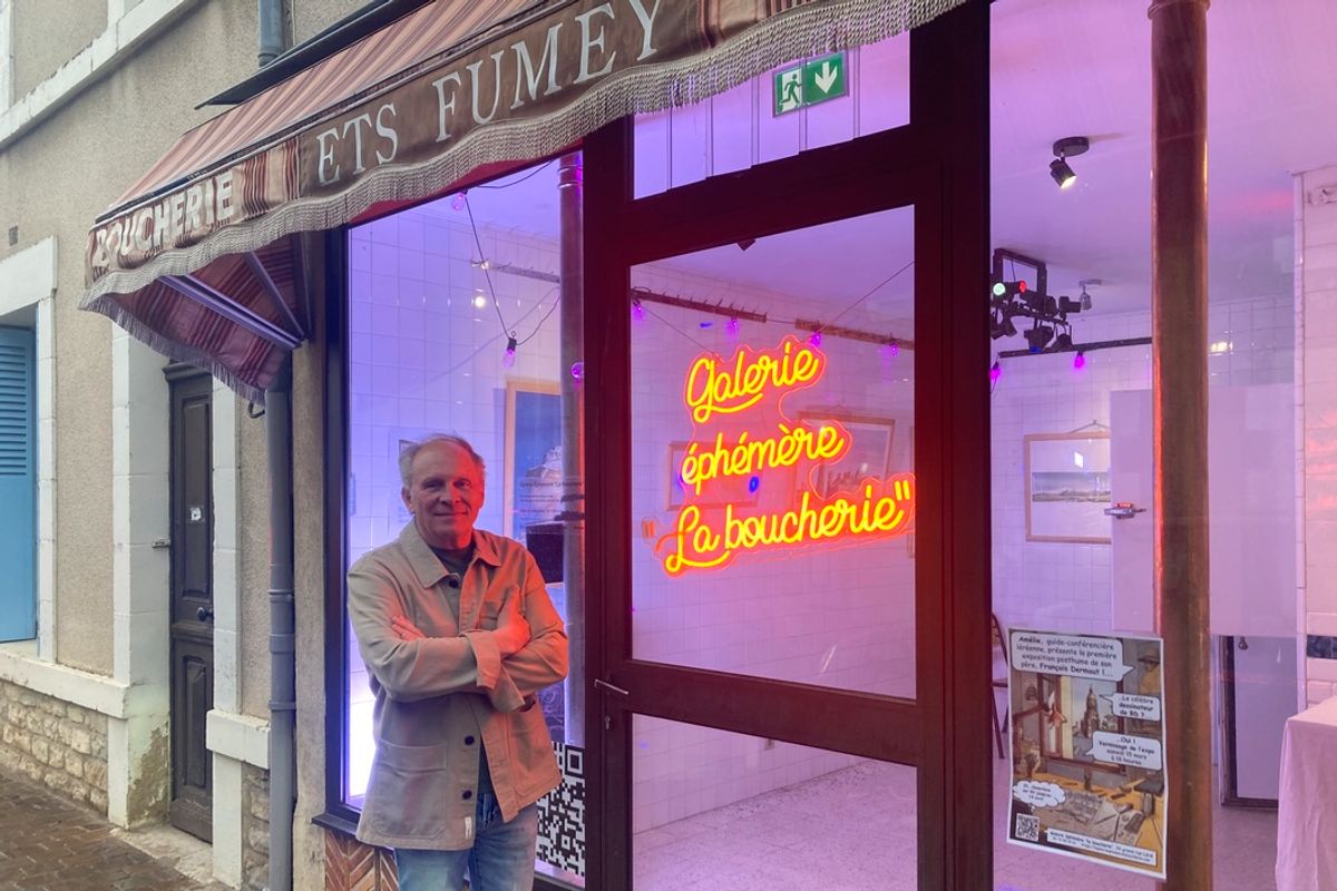 À Léré, la galerie d'art La boucherie fête son premier anniversaire ...
