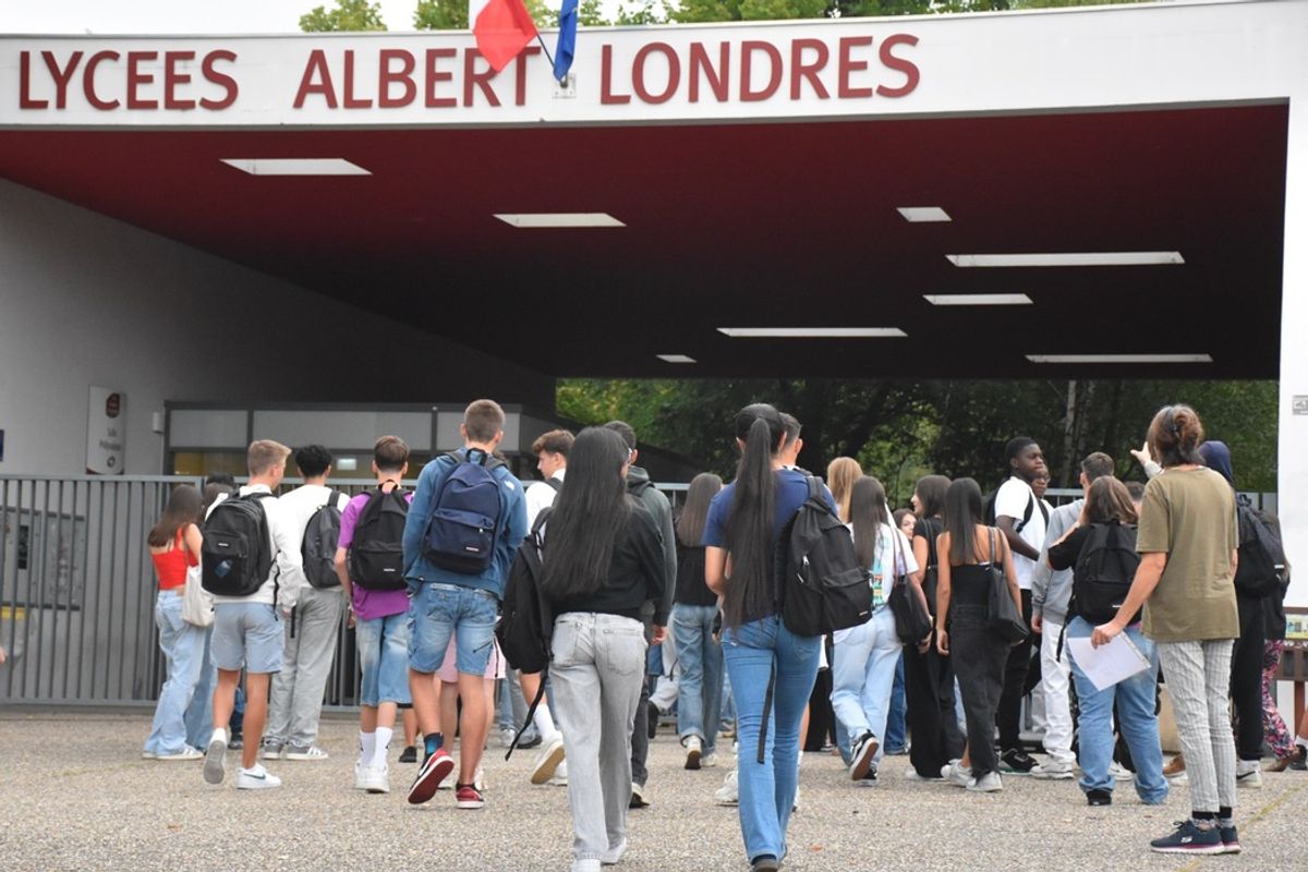 À la cité scolaire Albert-Londres de Cusset, une rentrée dans la sérénité...mais avec une petite ...