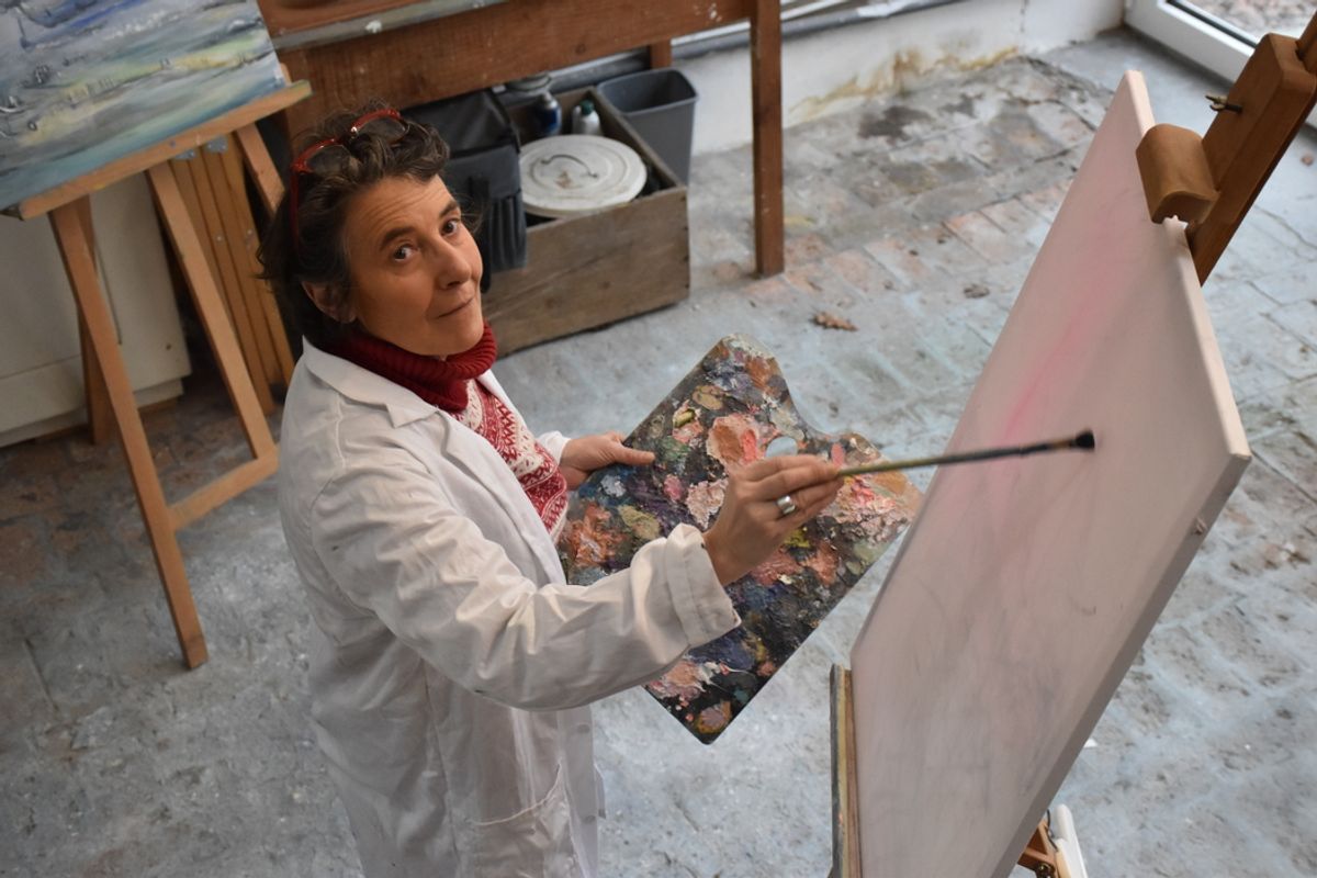 Catherine Spitz de Mareüil ouvre l'Atelier de Sissin, à Nançay : "l ...