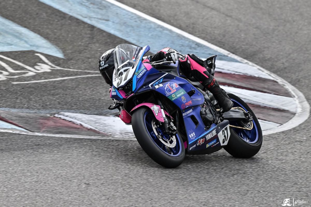 Superbike : Line Vieillard, deux courses solides avant des débuts ...
