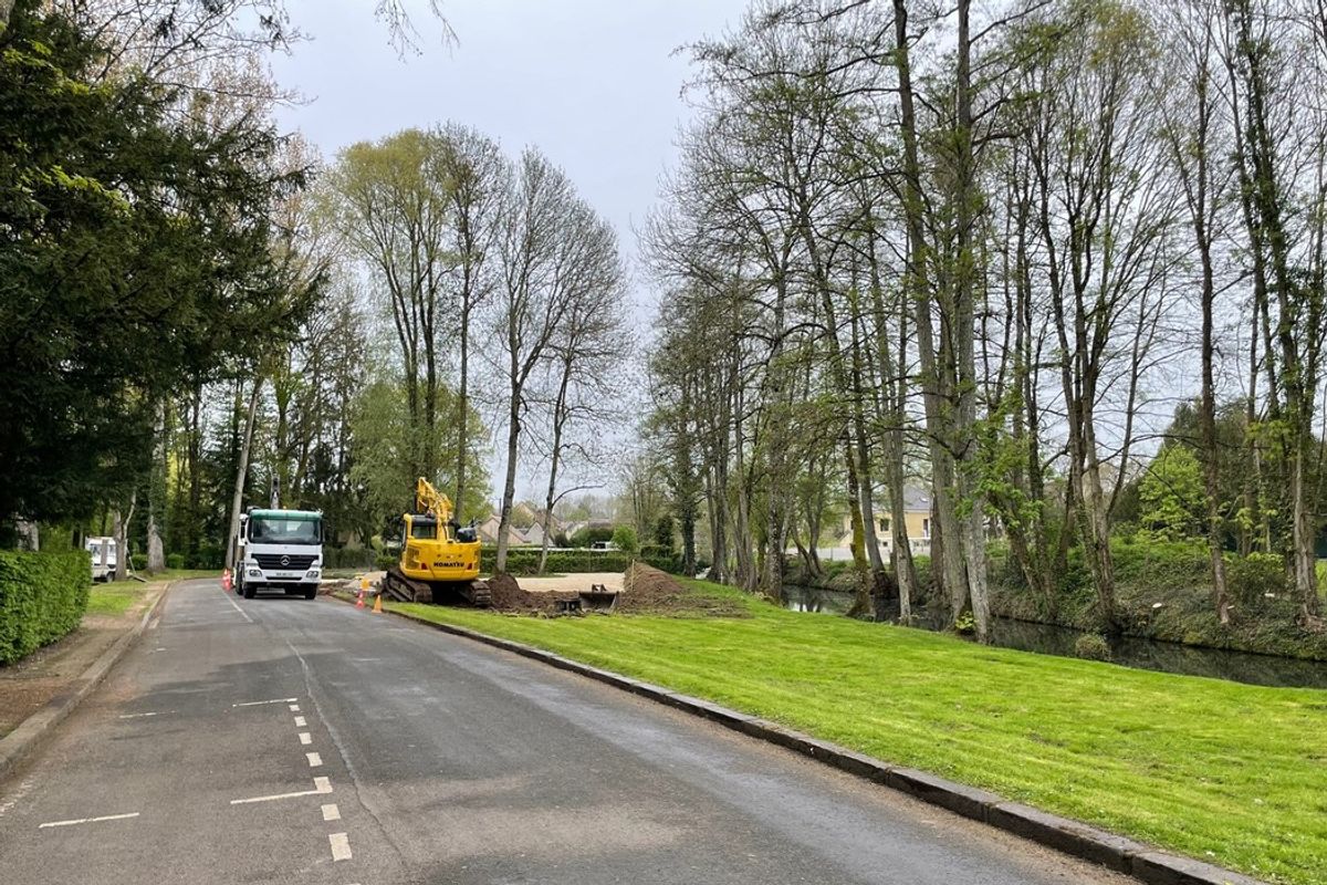 Bientôt la fin des travaux de piétonnisation à Tansonville - L’Écho ...