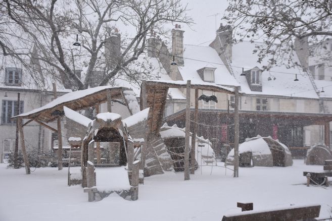 Bourges sous la neige, ce mercredi 7 janvier, en images - Le Berry ...