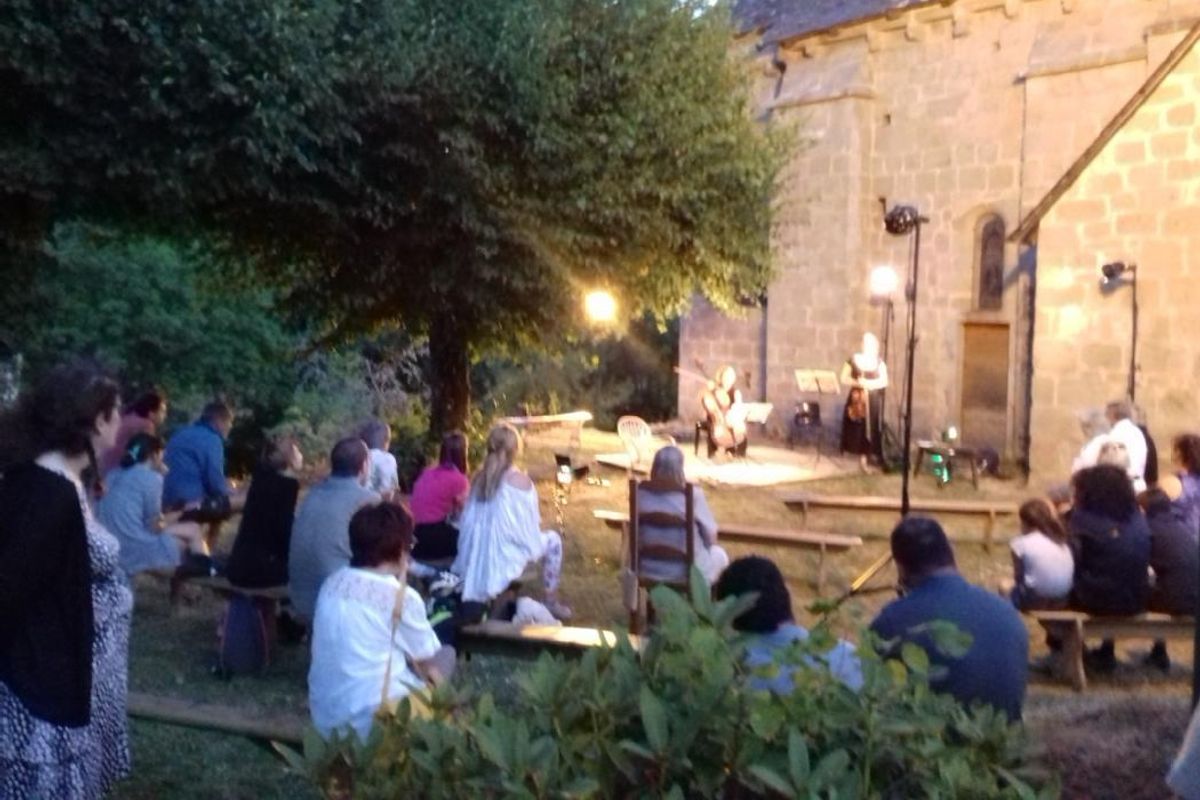 Le duo Pollen était en concert - La Montagne