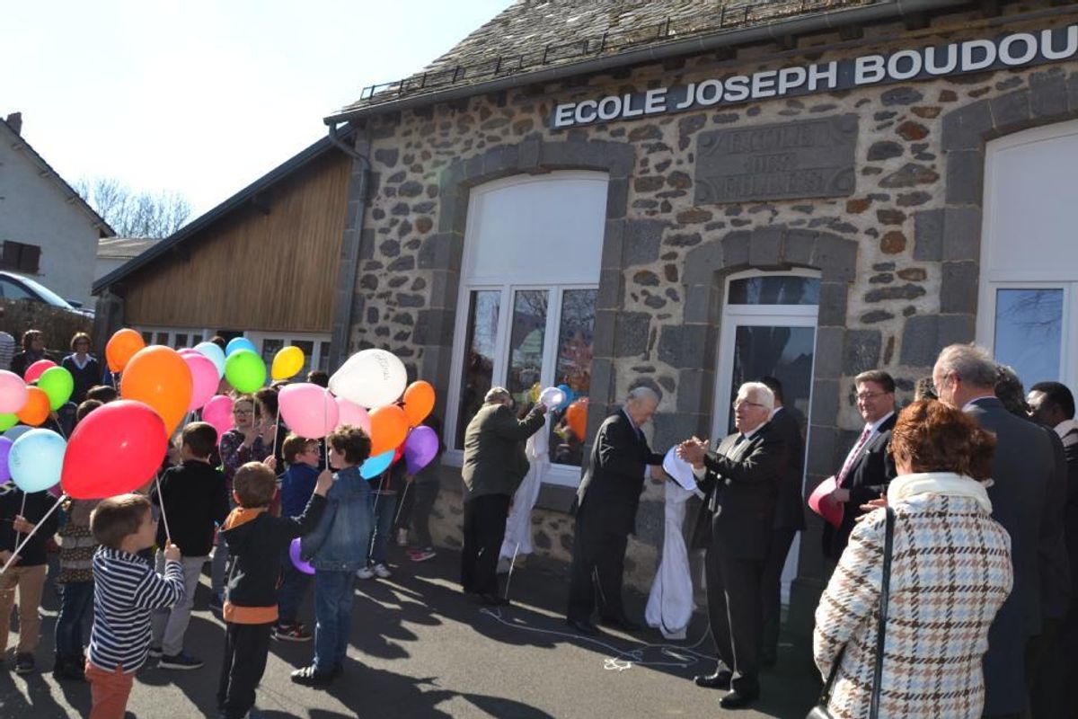 L’école communale de Coltines a été baptisée Joseph Boudou hier - La ...