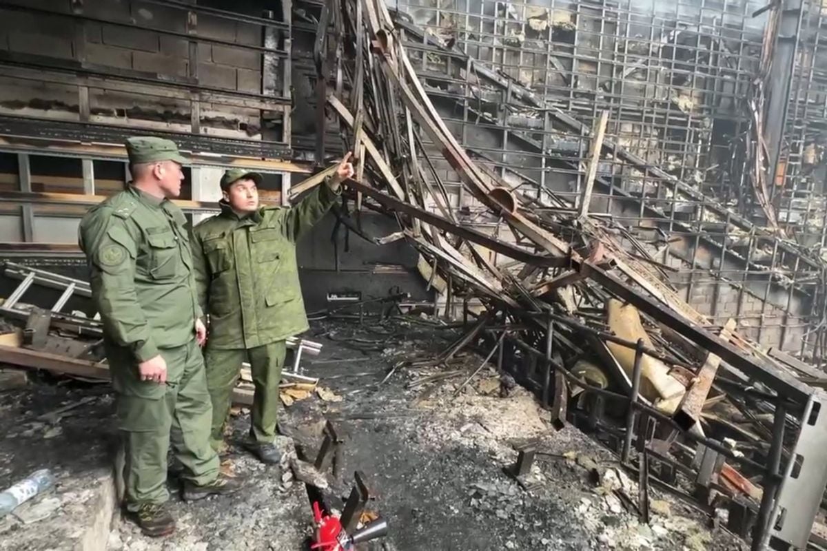 Ouverture du procès de l'attentat du Crocus City Hall à Moscou, qui a ...