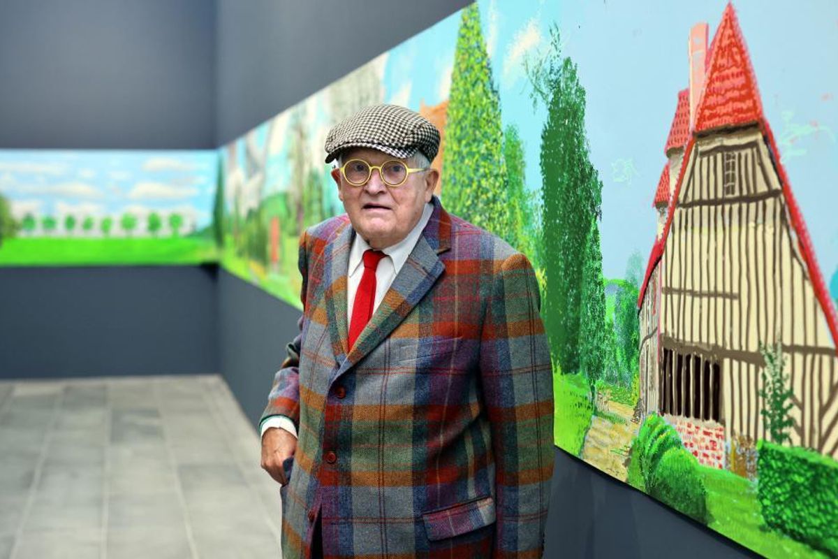 David Hockney, légende du pop art, est mort à 88 ans - Le Pays Roannais