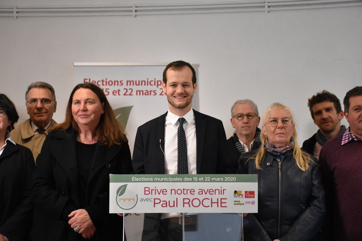 Paul Roche a présenté le programme de sa liste de gauche "Brive notre ...