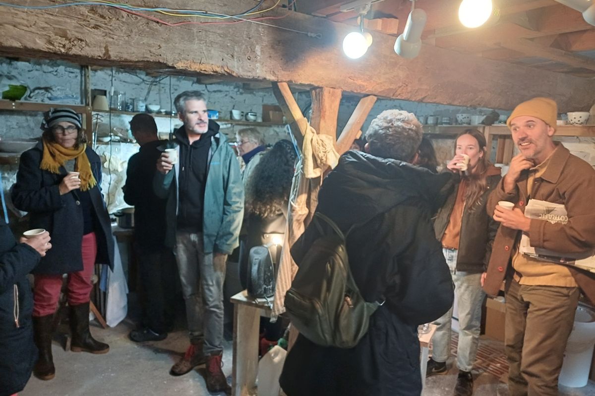 Jeremy Rowley a inauguré son atelier porcelaine - La Montagne