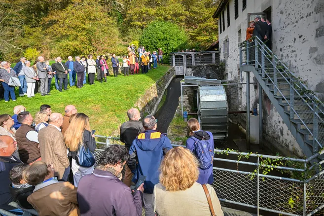 À Saint-Léonard-de-Noblat, le Moulin du Got vient d'inaugurer sa roue ...