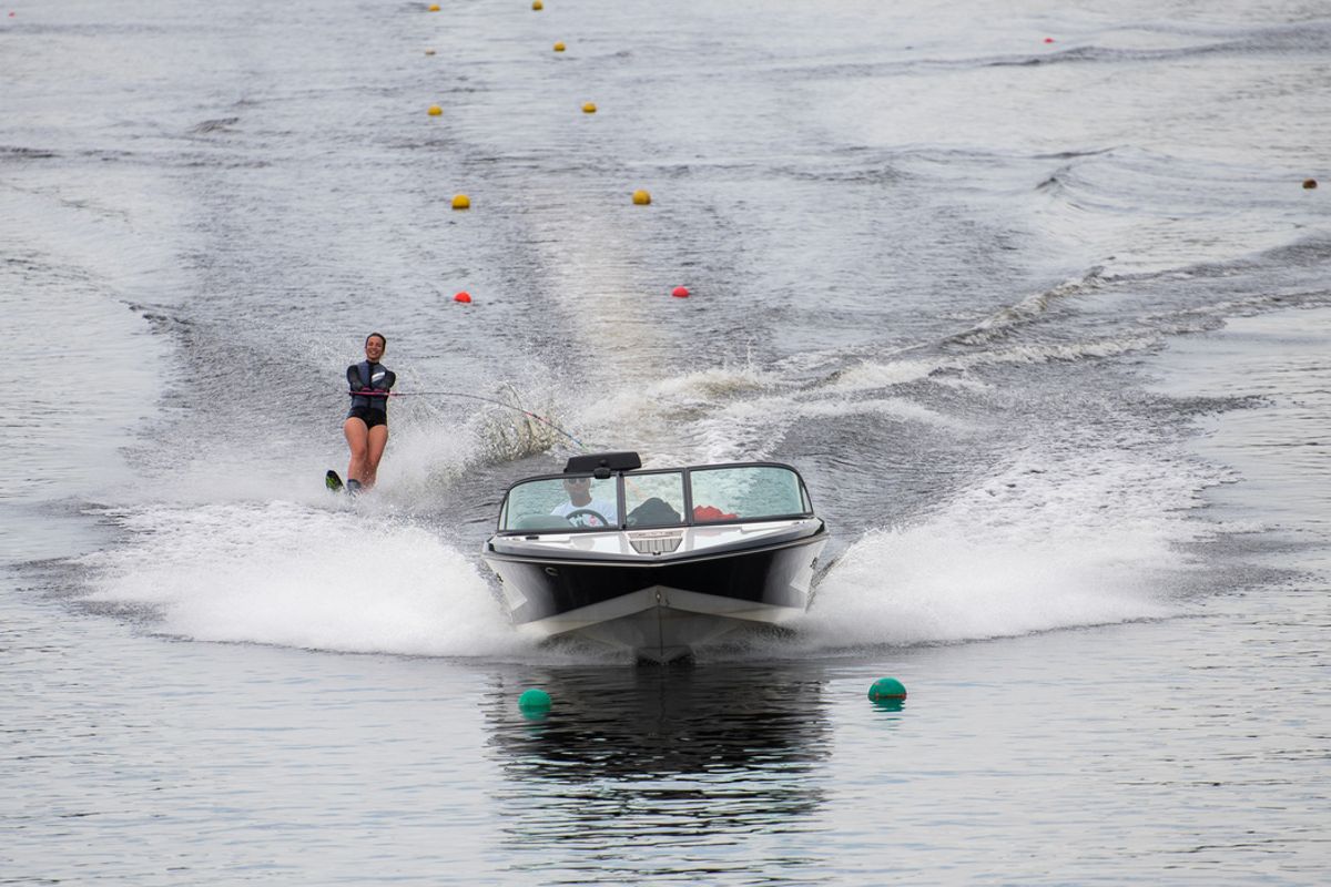 A Marcillac-la-Croisille, le ski nautique attire les meilleurs français ...