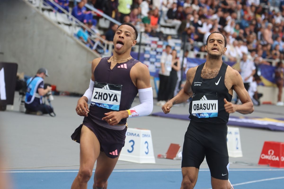 Sasha Zhoya au Grand Slam Track de Philadelphie : vers un nouveau ...