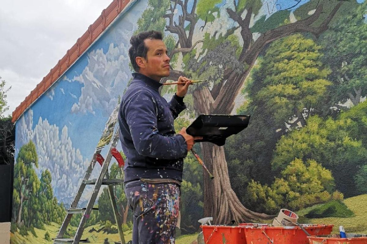 Le Roannais Julien Lachaize redonne vie aux façades - Le Pays Roannais