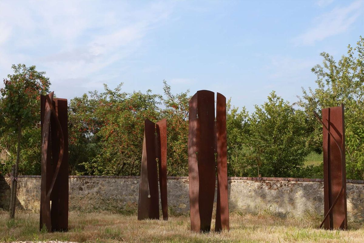 Pierre Tual expose ses sculptures d’acier - L’Écho Républicain