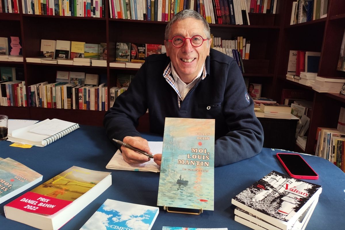 L’écrivain bertois Gilles Belin publie un livre sur (avec ?) Louis ...