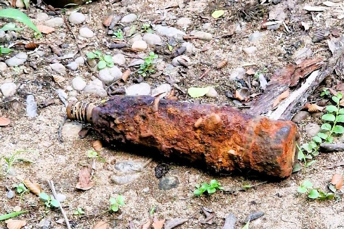 Un obus découvert dans un pré à Perreux : il s'agit d'un engin ...