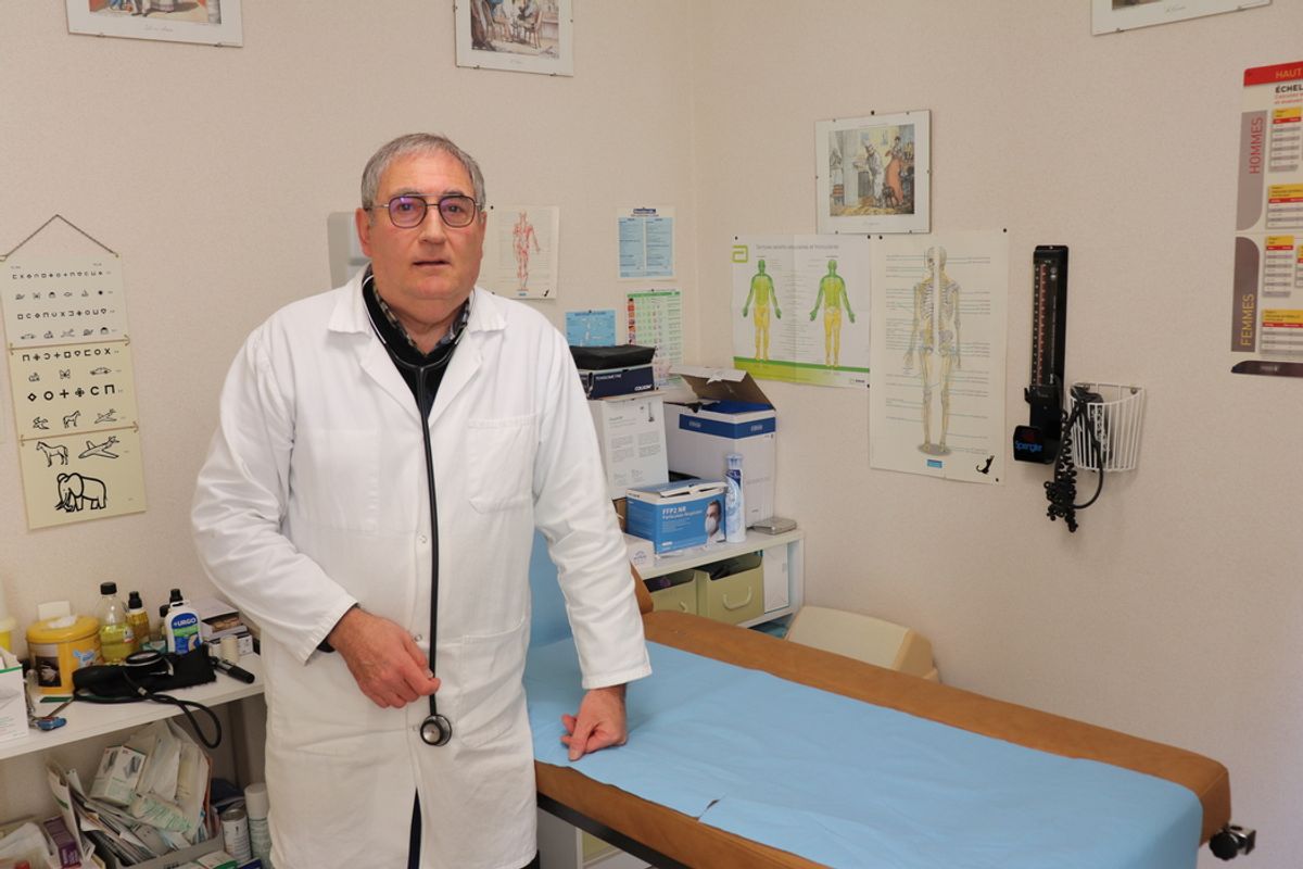Fin de garde pour le Dr Michel Gillet, médecin généraliste à Pontarion ...