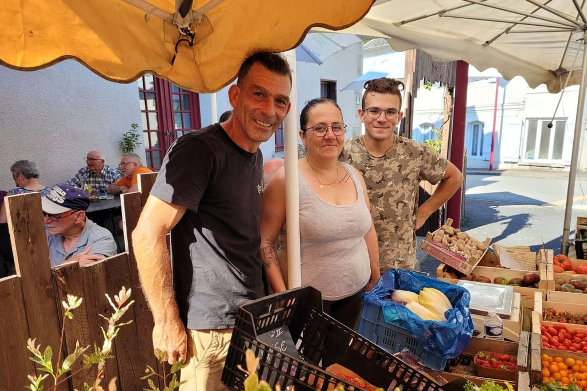 LAVAVEIX LES MINES. Les « Maraîchers de Pierrafeux » - La Montagne