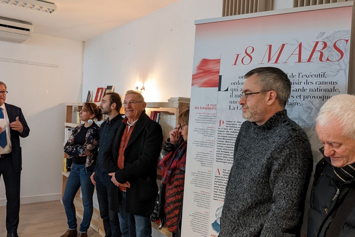 Le député de la deuxième circonscription du Cher, Nicolas Sansu (PCF), a inauguré sa permanence ...
