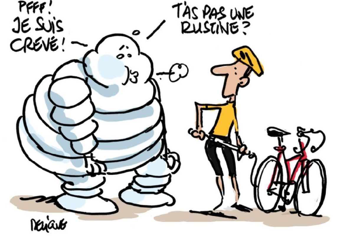 T’as pas une rustine ? - La Montagne