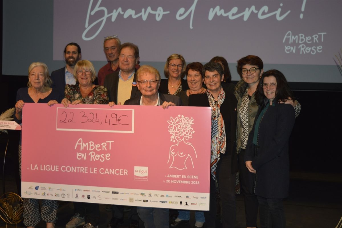 Record de dons pour Ambert en Rose - La Montagne
