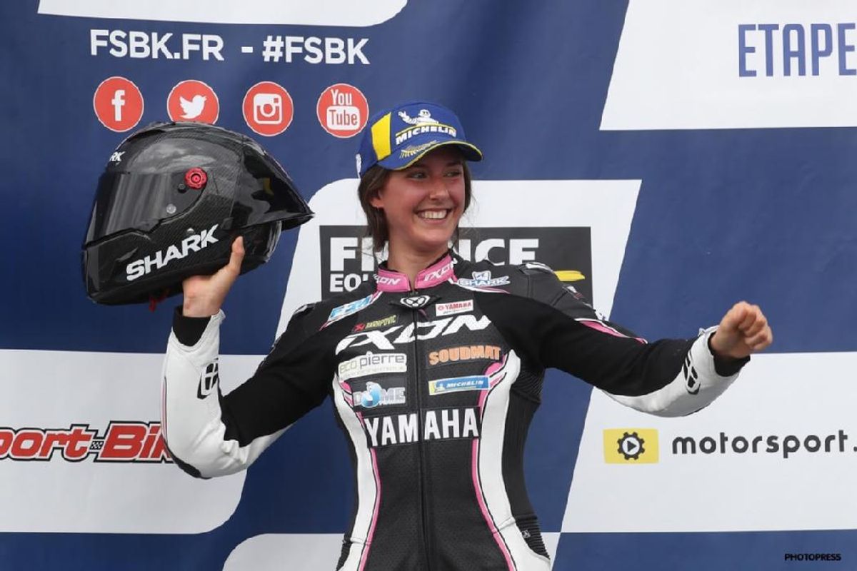 Supersport 300 : Line Vieillard repartira en 2021 avec l'objectif d ...