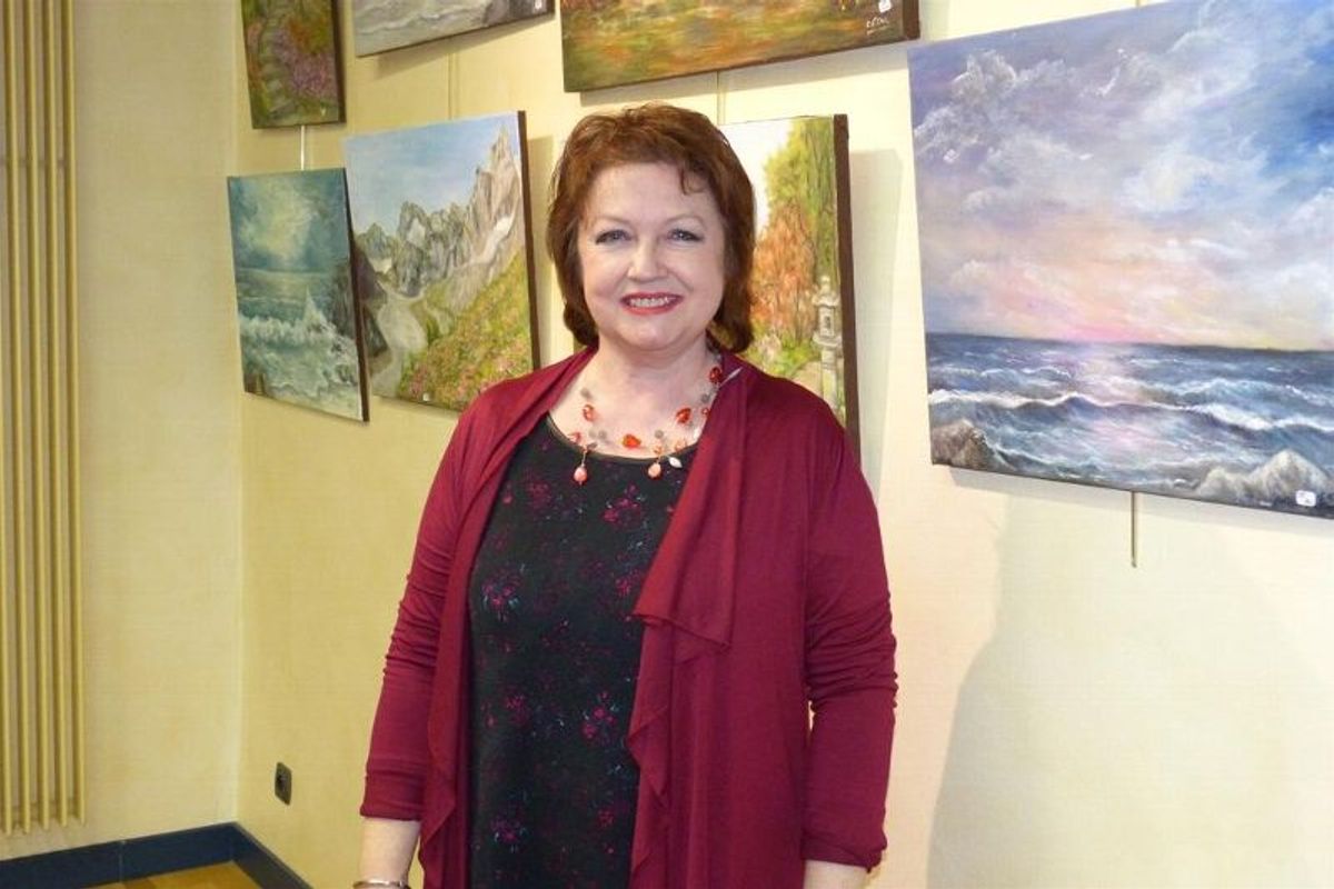 Catherine Vital expose ses toiles - Le Pays Roannais