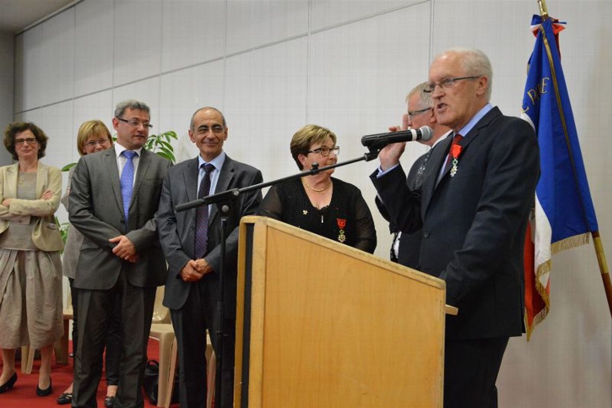L’ancien député du Cher Jean-Claude Sandrier est chevalier de la Légion ...