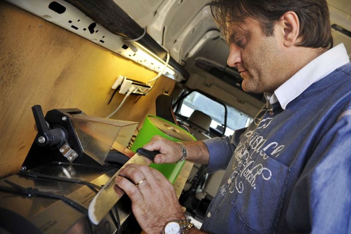 Une entreprise de remoulage à domicile vient de se créer - La Montagne