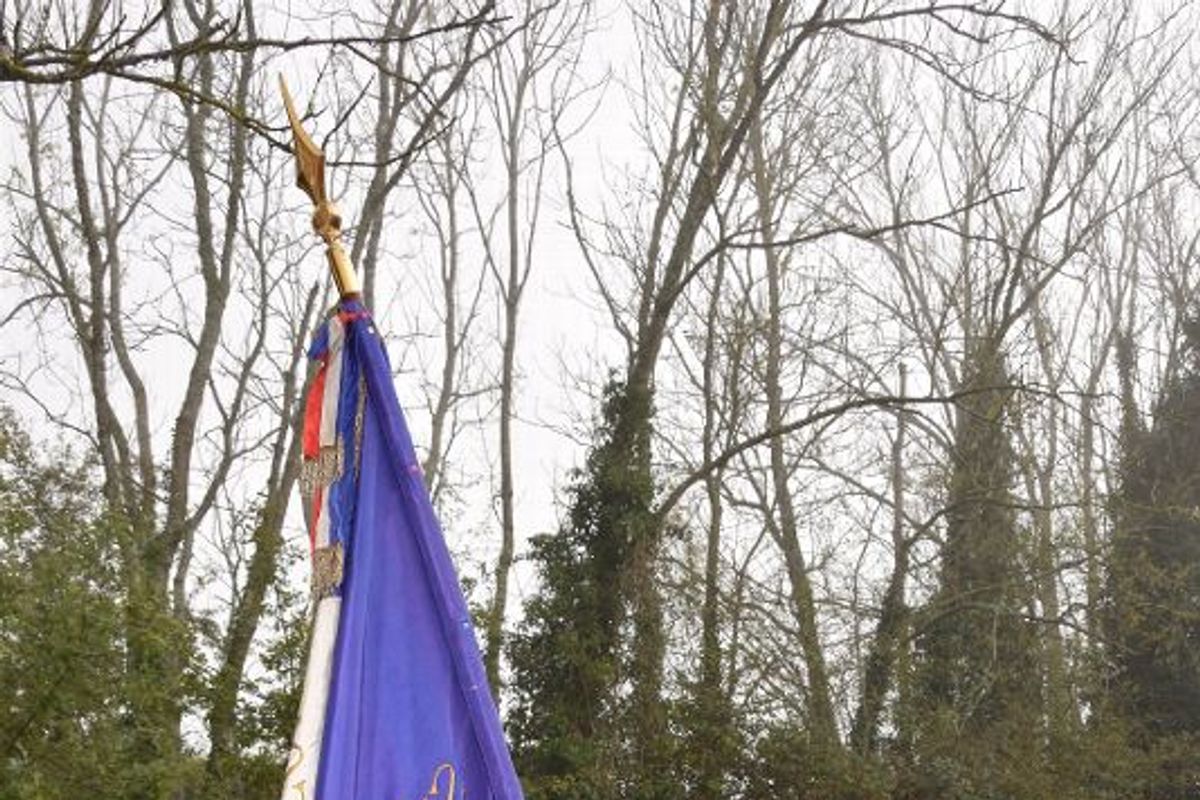 Brigitte Lacour, porte-drapeau à la Fnaca - Le Pays Roannais