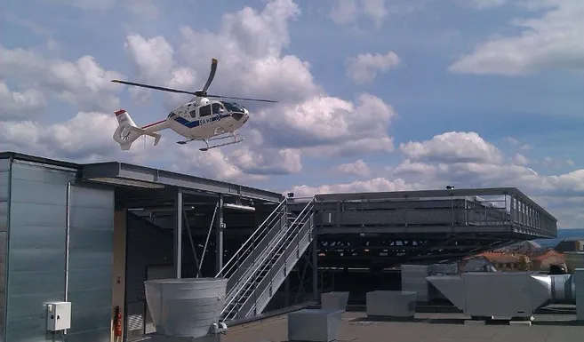 L’hélistation mise en service cet été - La Montagne