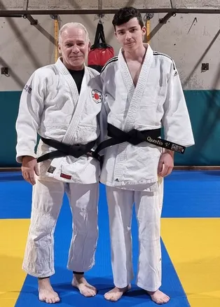 Ceinture noire pour Quentin Veyrières - La Montagne