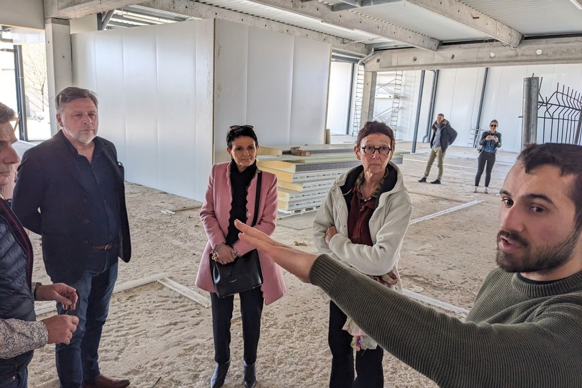 La cuisine centrale de Vierzon, en cours de réhabilitation, devra être ...