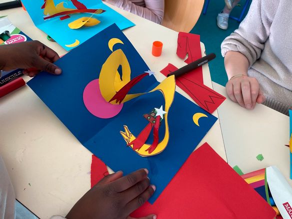 Une heure pour créer son livre pop-up au centre de loisirs la Rottée à ...