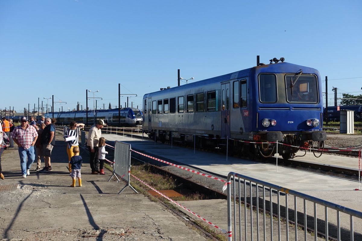 Affluence au dépôt SNCF et à la gare de Vierzon, pour les Journées du ...