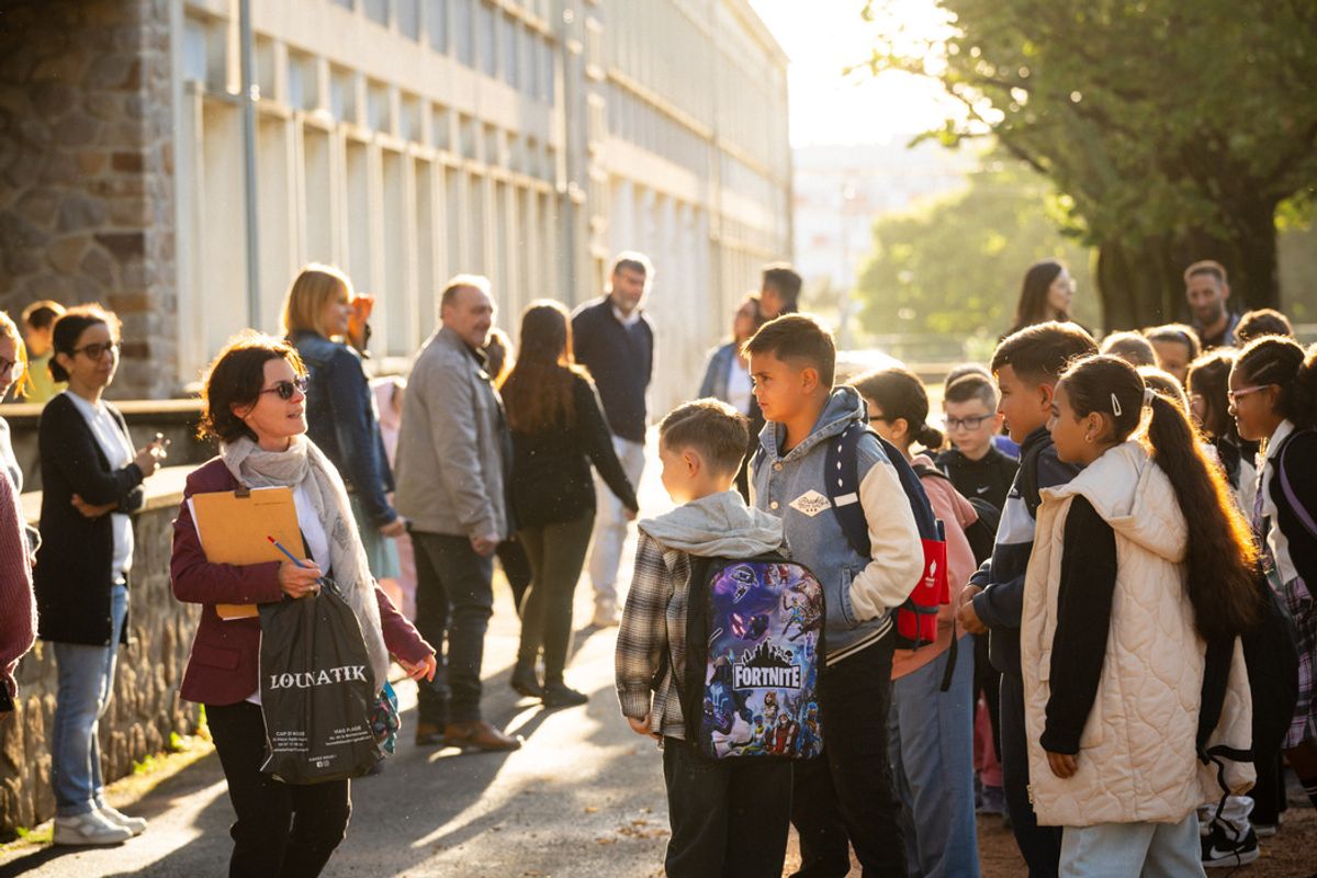"Ils sont contents d’être là" : ambiance sereine à l'école Frédéric ...