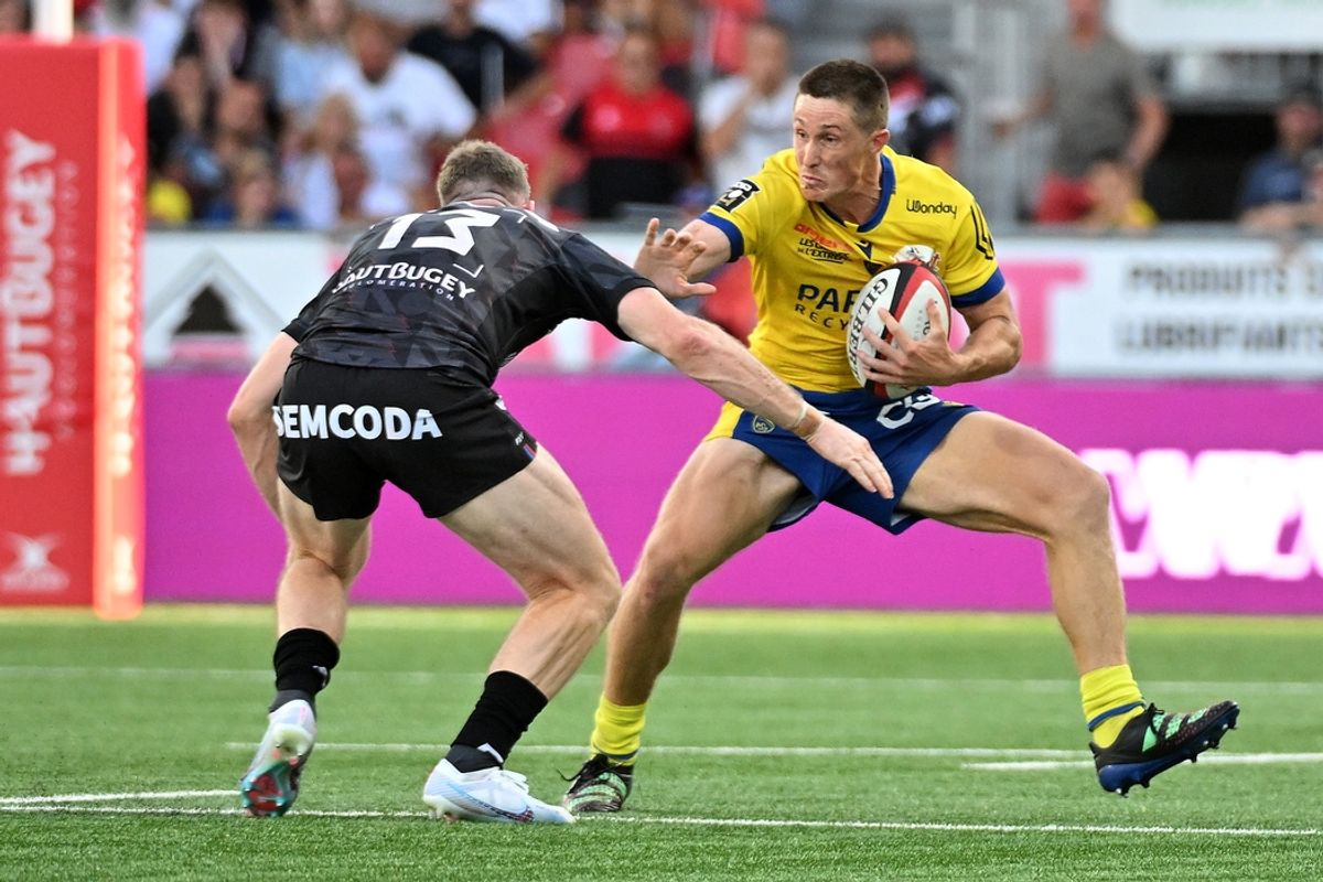 L'arrière Alex Newsome semble avoir trouvé sa place à l'ASM Clermont ...