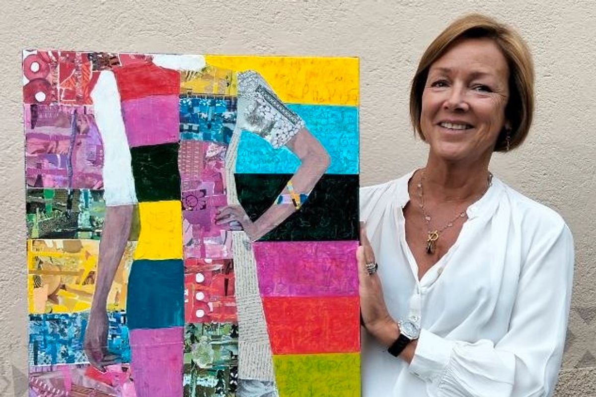 Anne Mercier voyage au pays des couleurs pour sa nouvelle exposition à ...