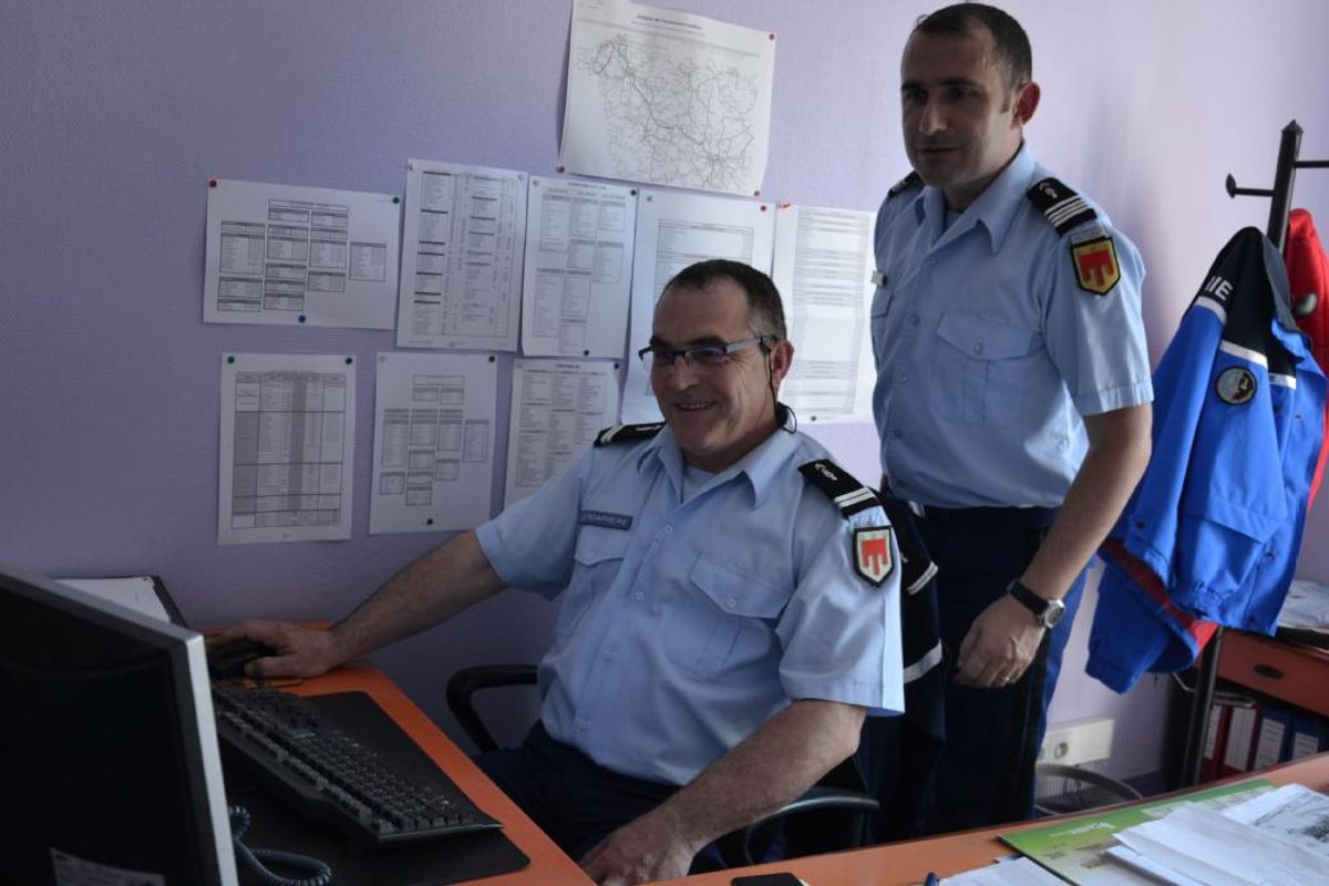 Après quatre ans, le commandant Vidal quitte la gendarmerie de Brioude ...