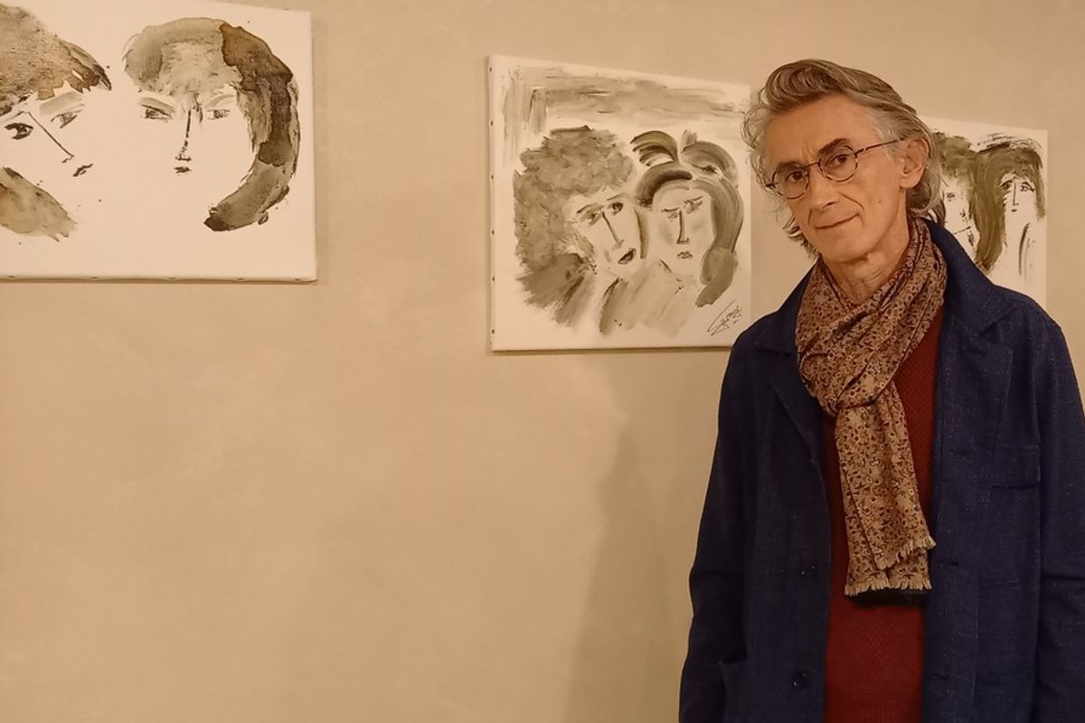 Les acryliques de Michaël Faure habillent les murs de poésie - L’Éveil ...