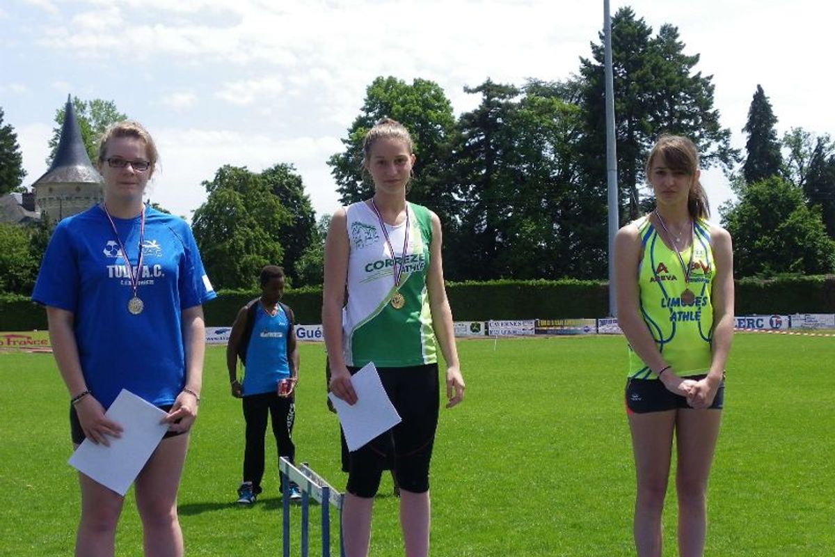 Athlétisme : les minimes Lisa Capelle et Océane Mazeau très ...