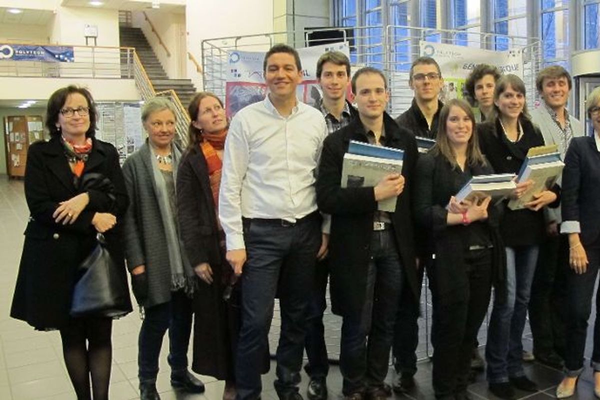 Remise de prix à Polytech - La Montagne