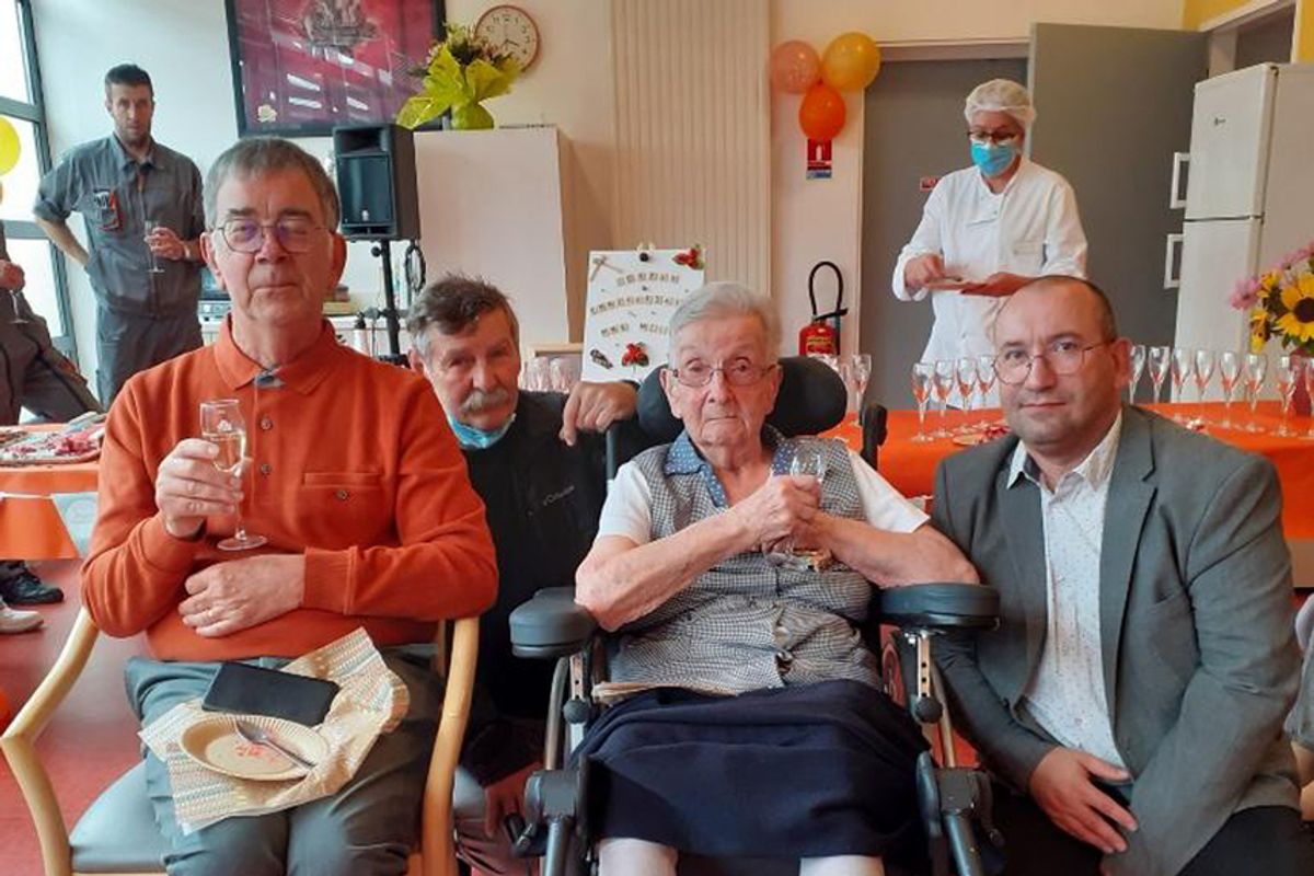 Jeanne Melut célèbre ses 100 ans - La Montagne