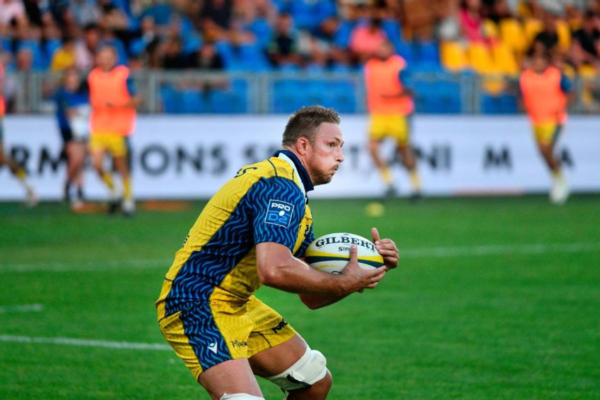 Le troisième ligne de l'USON Nevers (Pro D2), Jason Fraser, atout ...