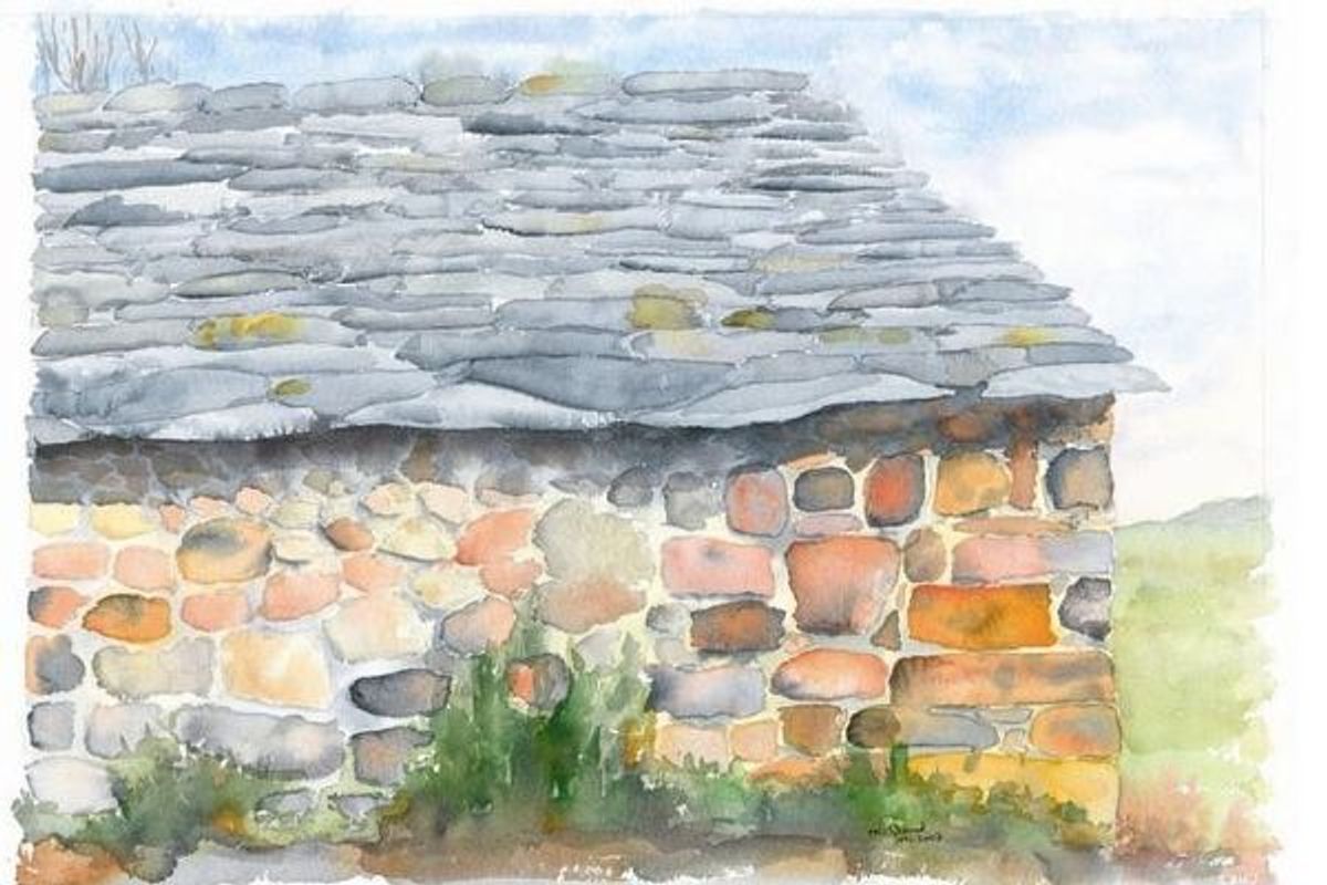 Aquarelles et poésie avec Michel Baud du 2 au 8 juillet - La Montagne