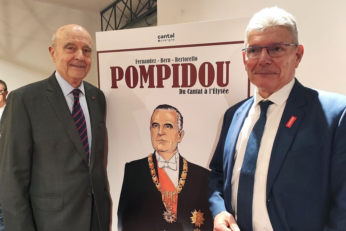 L’hommage au « visionnaire » Pompidou rendu par le Cantal à Paris - La ...